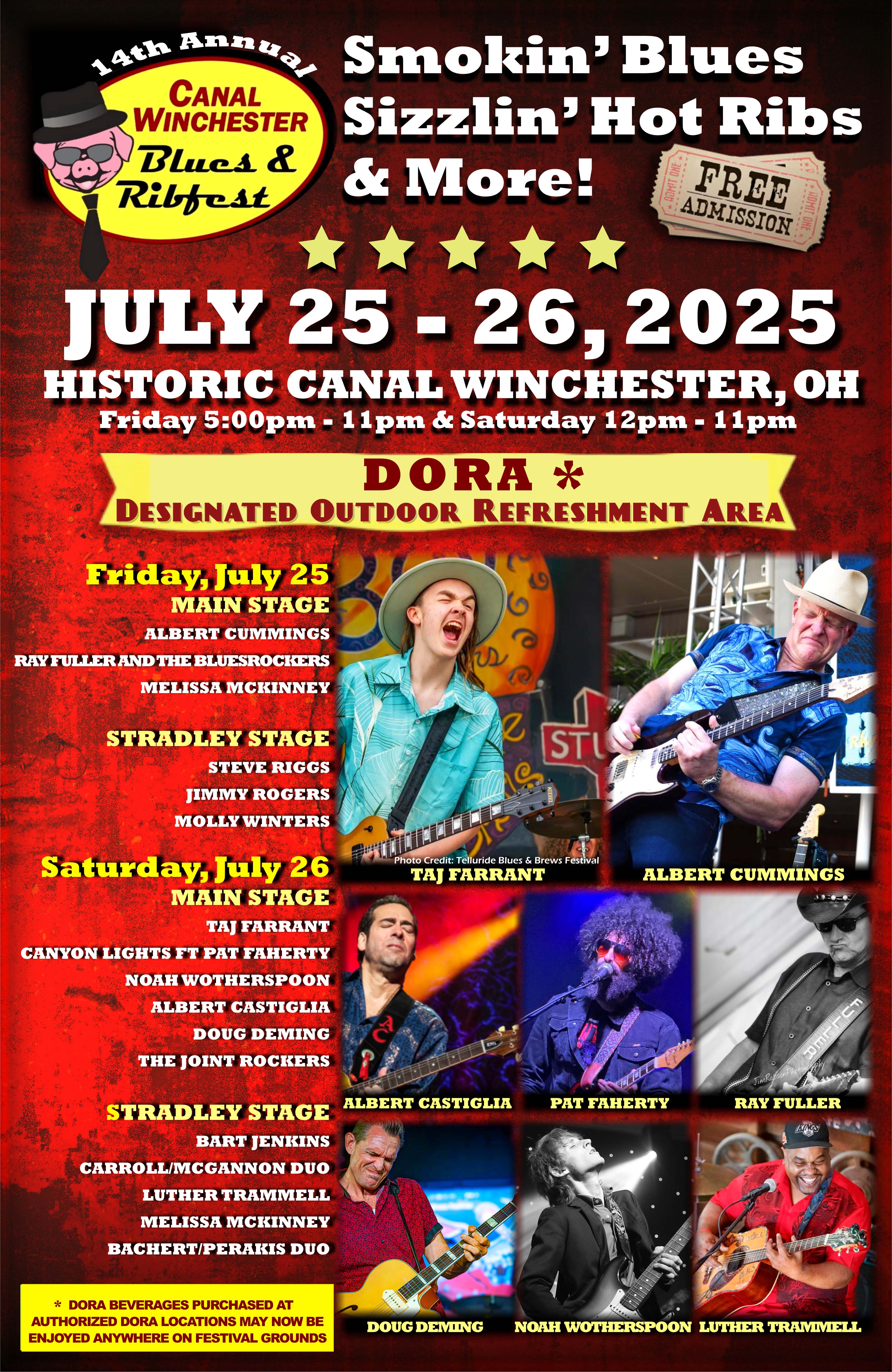 Music Schedule - Canal Winchester Blues & Ribfest